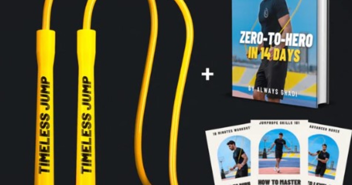 Timeless Jump Rope | 得利購 DirectGo - 海運，空運，美國代購美國代買