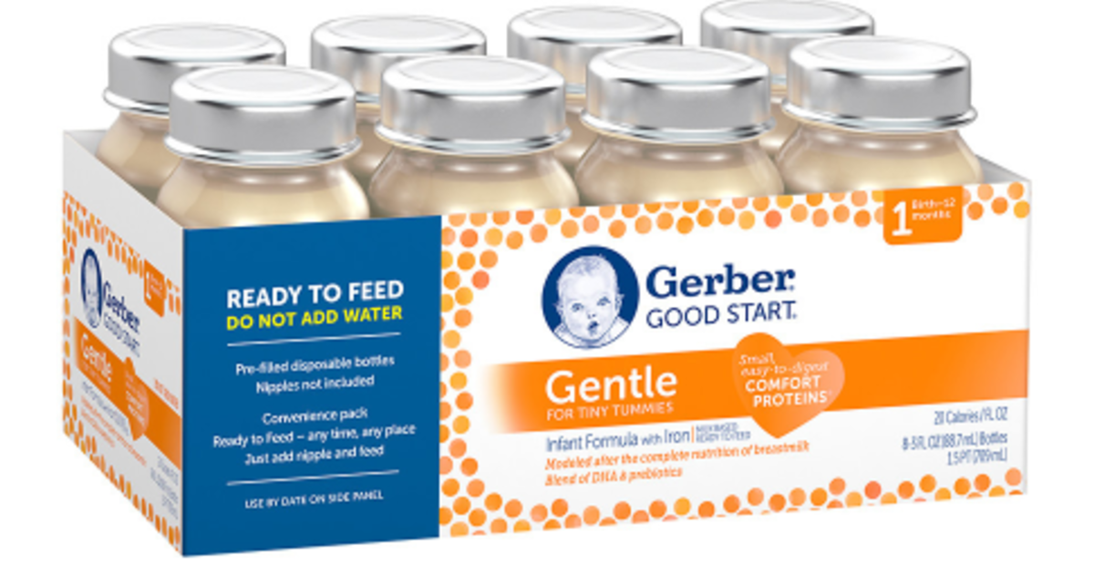 Gerber Good Start Gentle Infant Formula, Ready to Feed, Birth+ | 得利購 ...