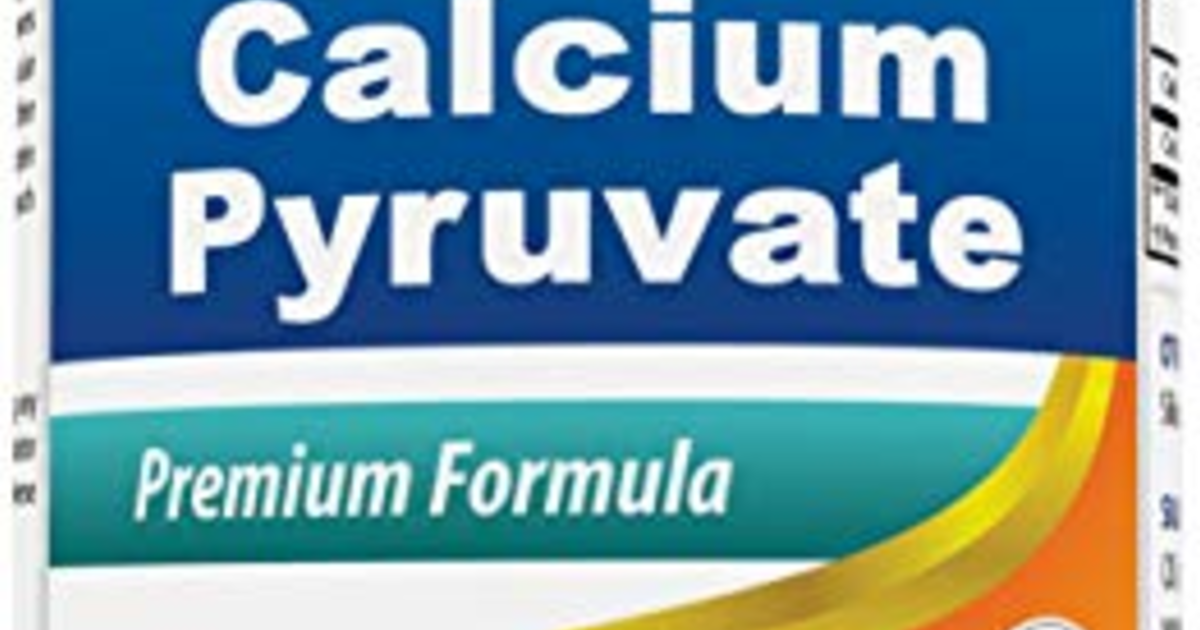 Best Naturals Calcium Pyruvate Fat-Burning Formula for Thighs, 750 mg ...