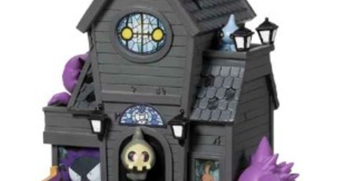 Haunted Pokémon Village: Gengar House Figure | 得利購 DirectGo - 海運，空運，美國 ...